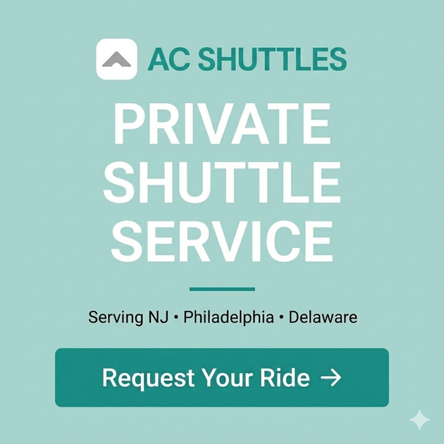 South Jersey Shuttle Service | AC Shuttles - Atlantic City to PHL ...